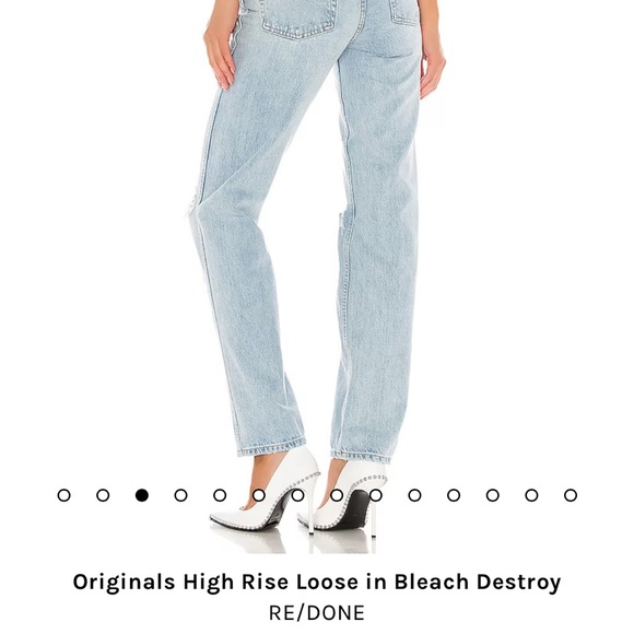 Re/Done | Jeans | Nwt Redone 9s High Rise Loose Size 26 | Poshmark